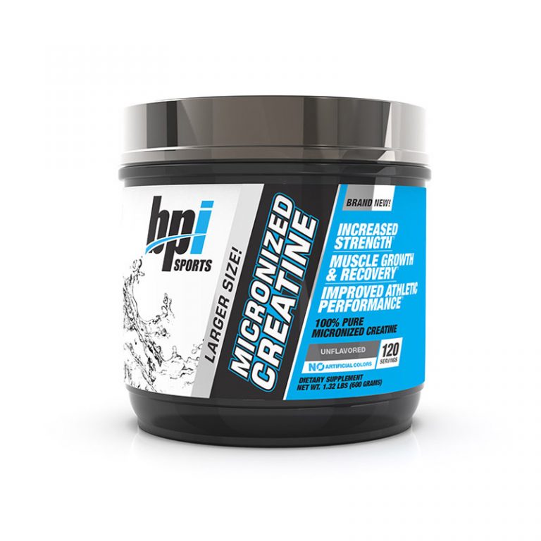 BPI SPORTS MICRONIZED CREATINE 600G - NutriShop
