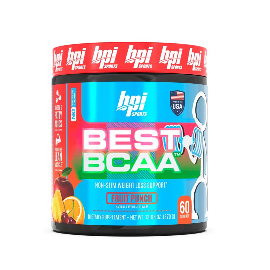BPI SPORTS – THE ORIGINAL BEST BCAA 600G – Fruit Punch – NutriShop