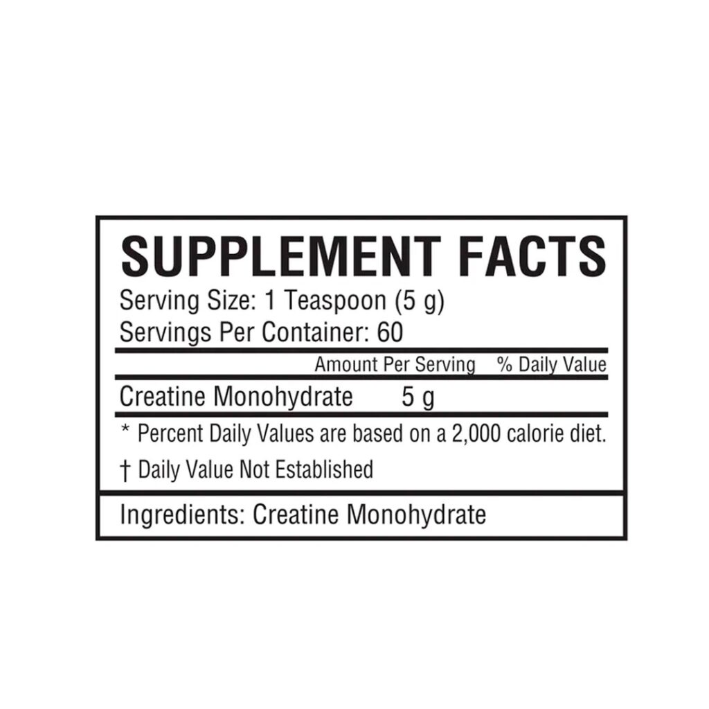 BIO SPORT – CREATINE MAX 300G – Unflavored – NutriShop