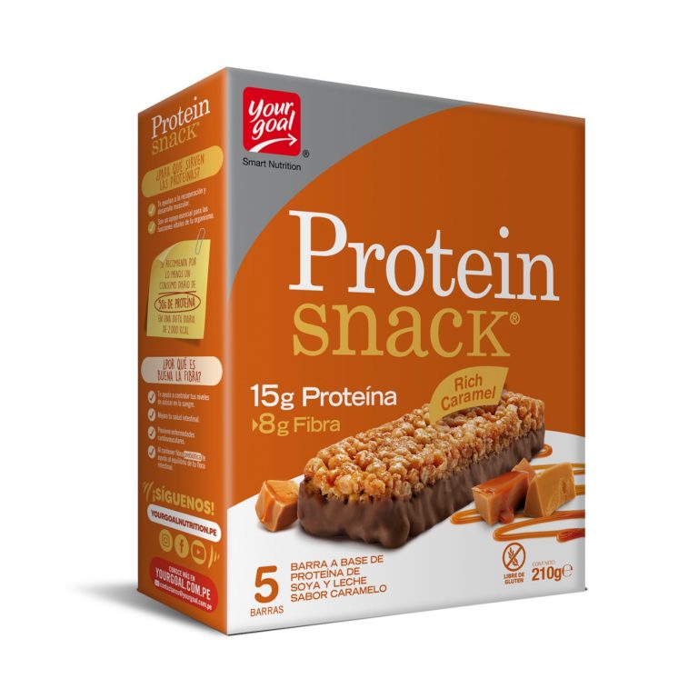 YOUR GOAL – PROTEIN SNACK 42g – Rich caramel x 5 und. – NutriShop