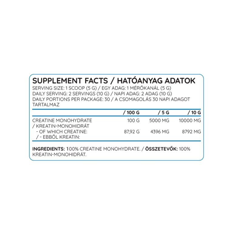 NUTRIVERSUM – CREATINE 300G – NutriShop