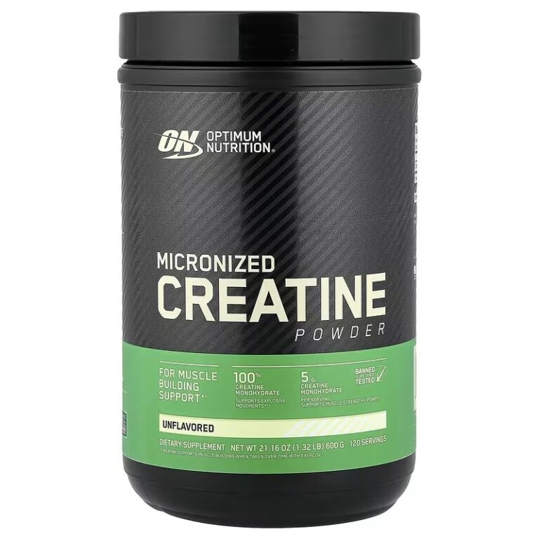 OPTIMUM NUTRITION – CREATINE 100% 600 G – NutriShop